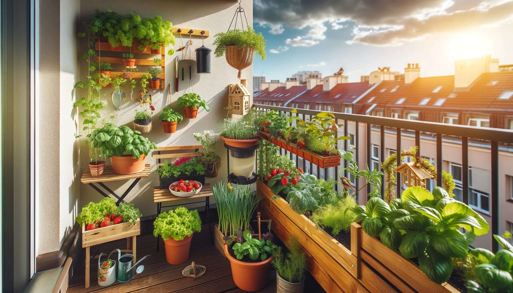 Small Balcony Gardening for Beginners: 11 Easy Tips