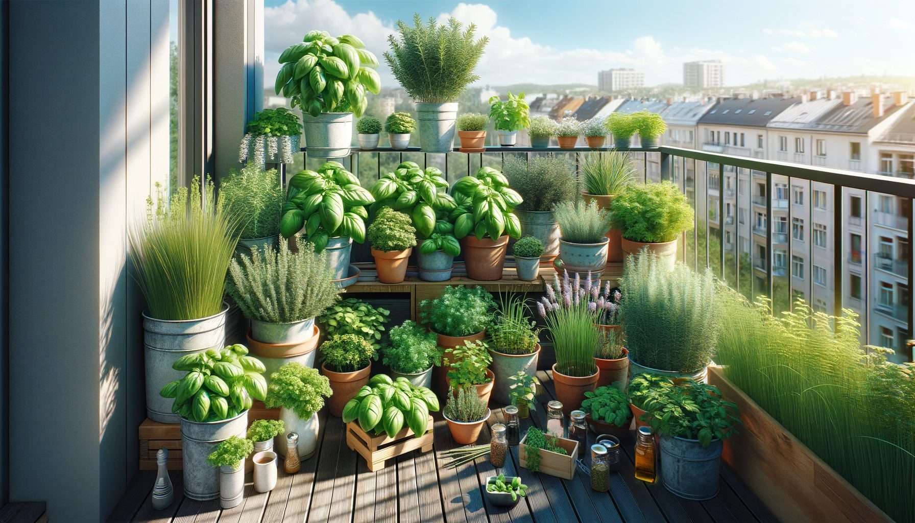 Balcony Herb Gardening: 7 Easy Tips and Tricks For Beginners